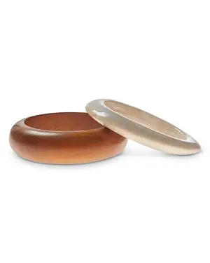 BEN-AMUN Set Of Two Bangle Bracelets - Multi