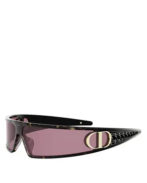 Dior Verydior Mask 91mm Sunglasses - Pink/gradient Smoke