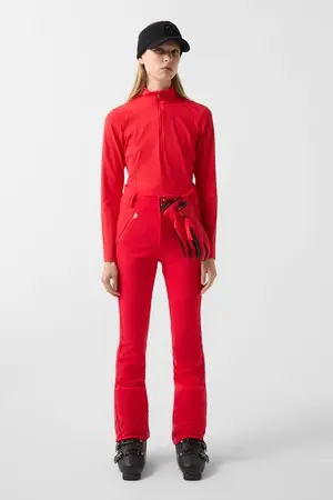 Bogner Hazel Softshell Ski Trousers - Red