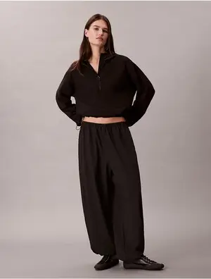 Calvin Klein Woven Parachute Jacket - Black
