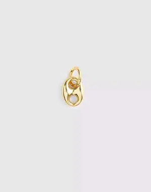 Madewell Mariner Link Charm - Antique Gold