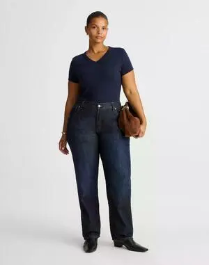 Madewell The Plus Dean Easy Straight Jean