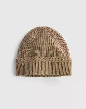 Madewell Knit Beanie In Wool Blend - Hthr Pecan