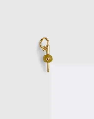 Madewell Olive Charm - Antique Gold