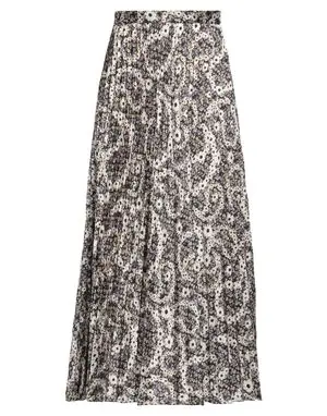 Sandro Polyester Midi Skirt