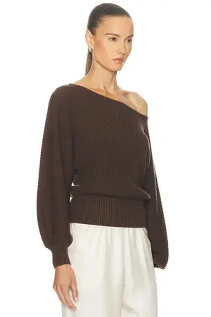 L'academie By Marianna Indre Sweater - Chocolate Brown