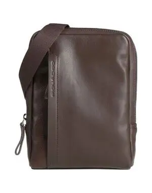 Piquadro Silver Tone Bags For Men