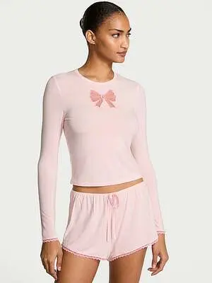 Victoria's Secret Modal Soft Bow Set - Pink