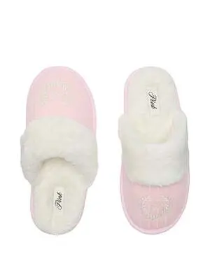 Pink Logo Mules Clogs For Women