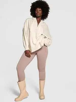 Women's Beige Leggings