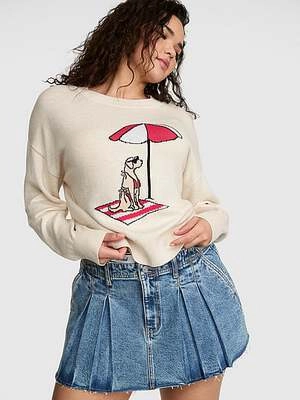 Pink Pullover Knitwear For Women