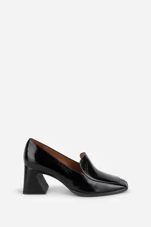 Intentionally Blank Mosa Heeled Loafers - Black