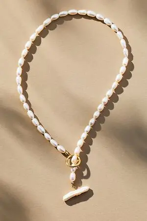 YAM Pearl Choker Necklace - Neutral