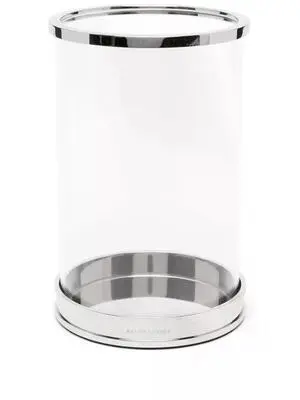 Ralph Lauren Mini Hurricane Candle Holder - Silver