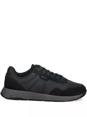BOSS Lace-up Sneakers - Black