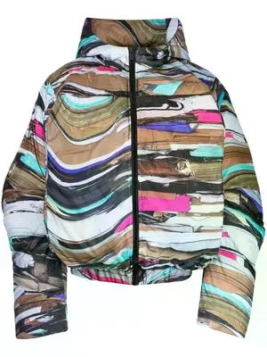 Natasha Zinko Puffer Jacket - Multicolour