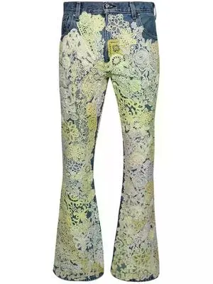 EARTHLING VIP Poetic Lust Bootcut Jeans - Blue