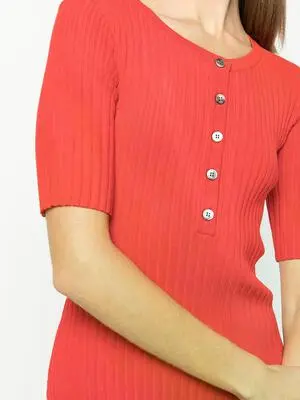 Lhd Samphire Knitted Dress - Red