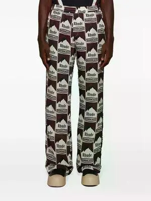 Rhude Graphic Print Trousers