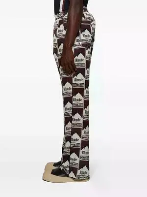 Rhude Graphic Print Trousers