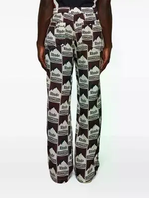 Rhude Graphic Print Trousers