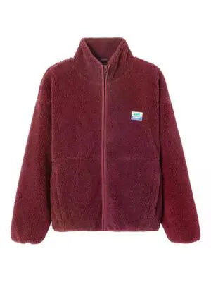 American Vintage Shearling Jacket - Red