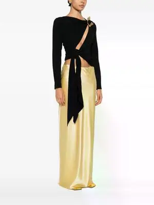Cult Gaia Stassi Long Sleeve Top