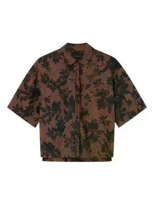 LEE MATHEWS Ivy Floral-pattern Shirt