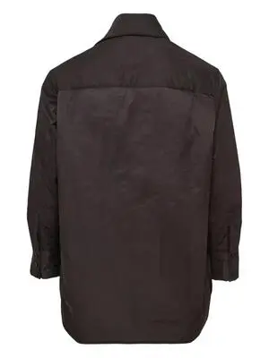 Yohji Yamamoto Padded Shirt With Stole Detail