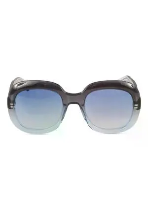 KADOR Brigitte Round-frame Sunglasses - Black