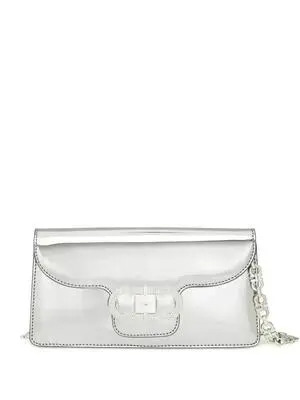 FERRAGAMO Mini Crystal-embellished Clutch