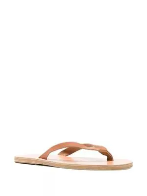 ANCIENT GREEK SANDALS Solon Thong Sandals - Brown