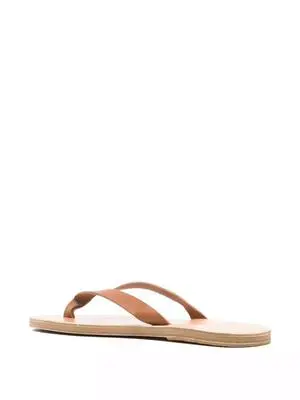 ANCIENT GREEK SANDALS Solon Thong Sandals - Brown