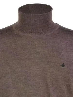 BROOKSFIELD Roll-neck Logo Sweater