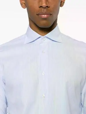 BORRIELLO NAPOLI Striped Cotton Shirt