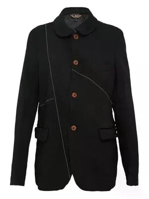 Comme Des Garçons Gabardine Trimmed Jacket