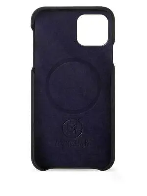 MAISON DE SABRE Leather Phone Case - Black
