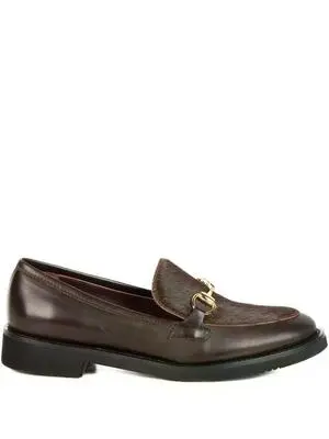 VIOLA RICCI Pony-hair Slip-on Loafers