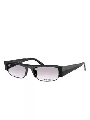 Miu Miu Rectangle Frame Sunglasses