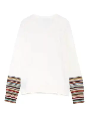 Paul Smith Signature Stripe-trim Cardigan