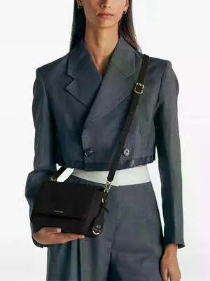 MAISON DE SABRE Leather Shoulder Bag - Black