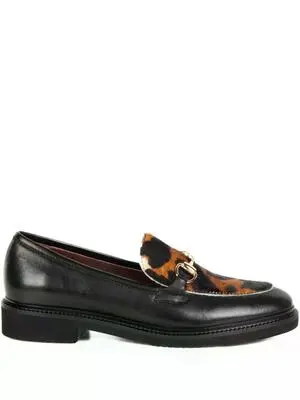 VIOLA RICCI Animal-print Loafers