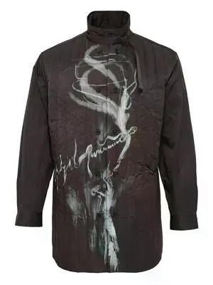 Yohji Yamamoto Printed Padded Jacket