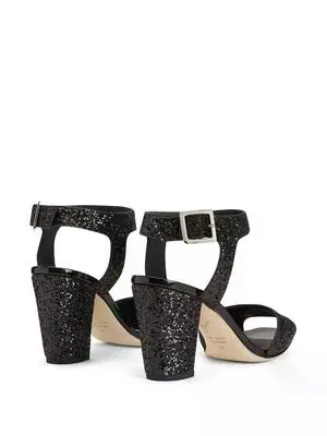 GIUSEPPE ZANOTTI Emmanuelle 80mm Glitter Sandals