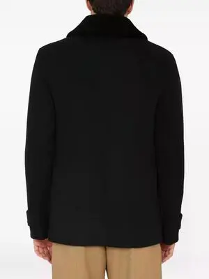 Saint James Pocketed Single-breasted Coat
