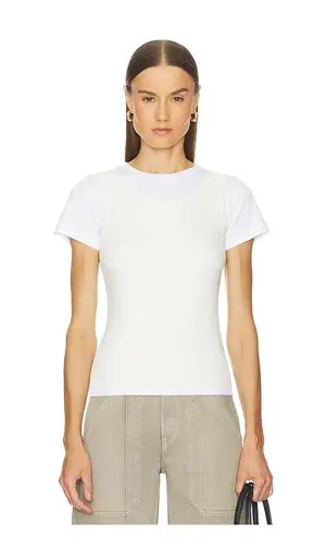 GRLFRND Layered Short Sleeve Tee