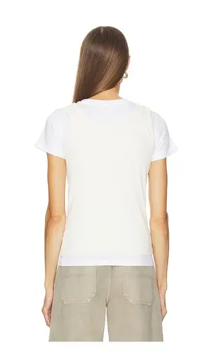 GRLFRND Layered Short Sleeve Tee