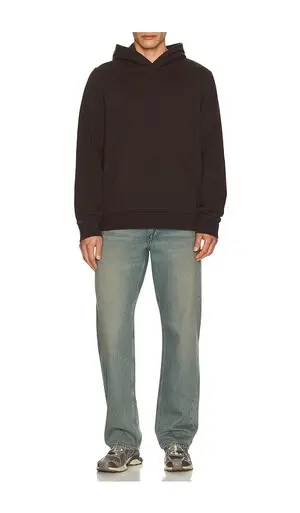 Onia Terry Pullover Hoodie - Dark Java