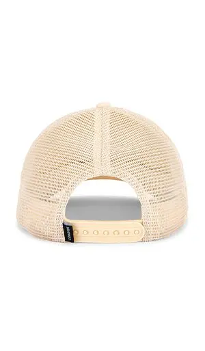 MARKET Double Cherries Trucker Hat - Unbleached Cotton