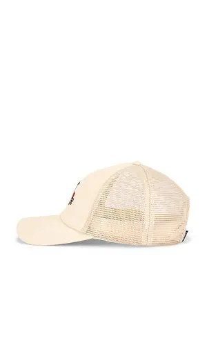 MARKET Double Cherries Trucker Hat - Unbleached Cotton